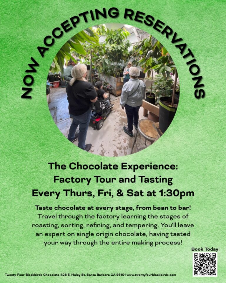 The Chocolate Experience: Factory Tour and Tasting – KEYT Events